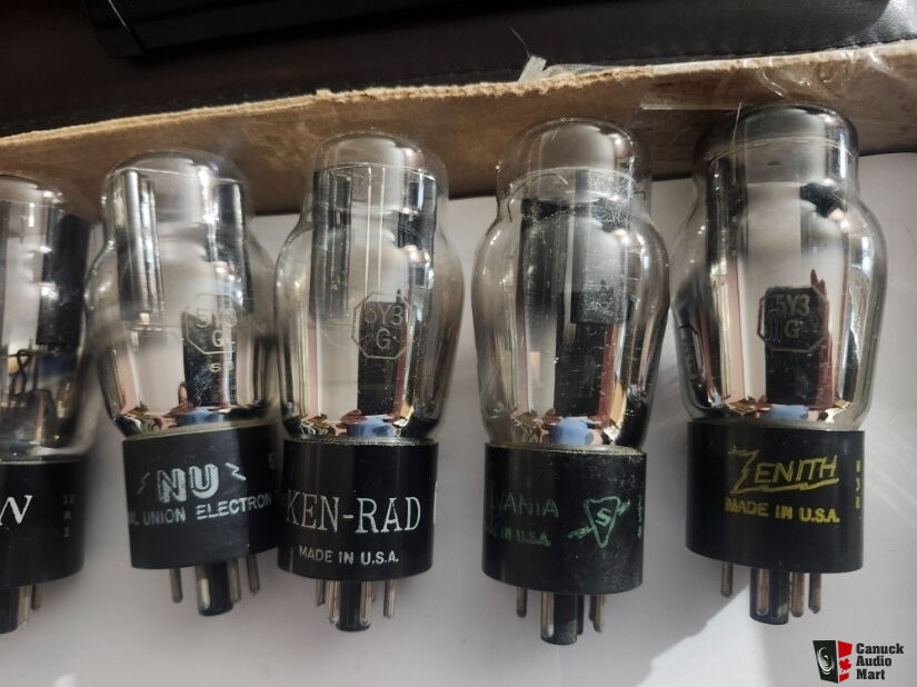 8. 5Y3G Tubes Photo #5581971 - Canuck Audio Mart