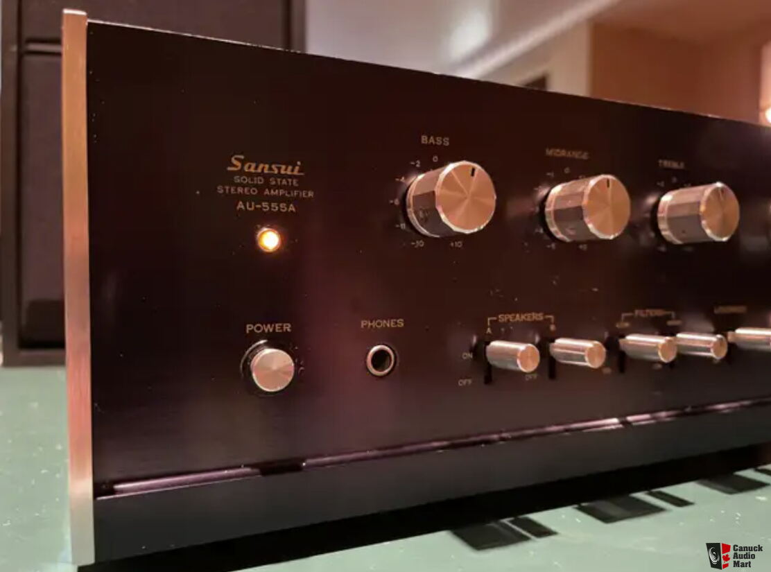 Sansui AU-555A, one of the best Sansui Photo #5582464 - Canuck Audio Mart