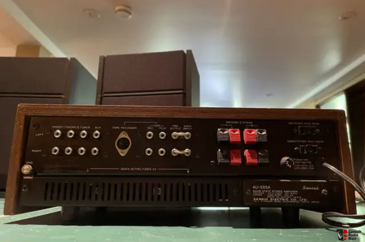Sansui AU-555A, one of the best Sansui Photo #5582467 - Canuck Audio Mart