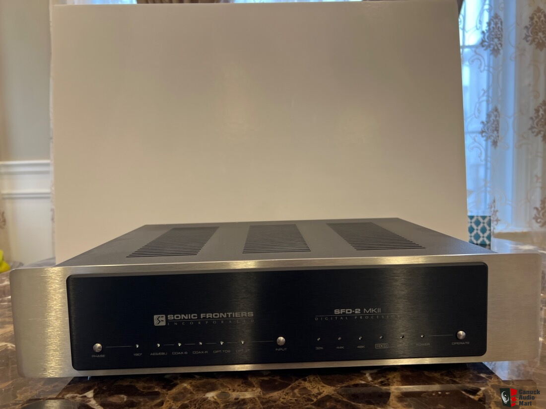 Sonic Frontiers SFD-2 MK ll - Black Face For Sale - Canuck Audio Mart