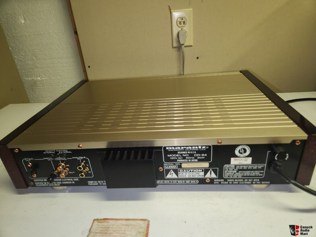 Marantz CD94 Photo #5585190 - Canuck Audio Mart
