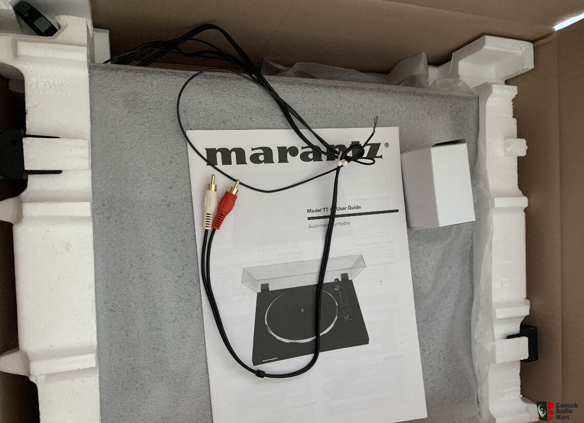 Marantz TT42 High-Performance Turntable in BLACK Photo #5585212 ...