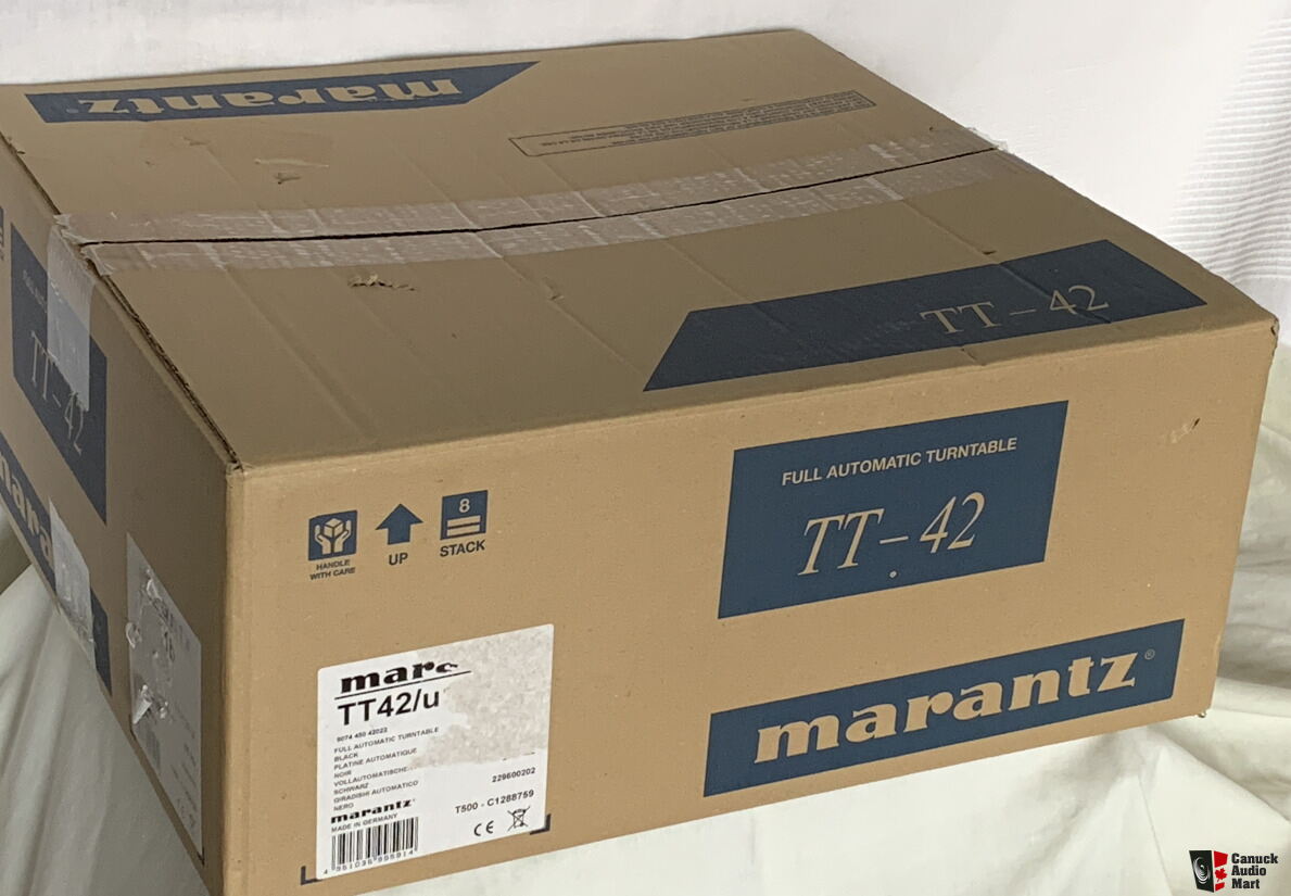 Marantz TT42 High-Performance Turntable in BLACK Photo #5585215 ...