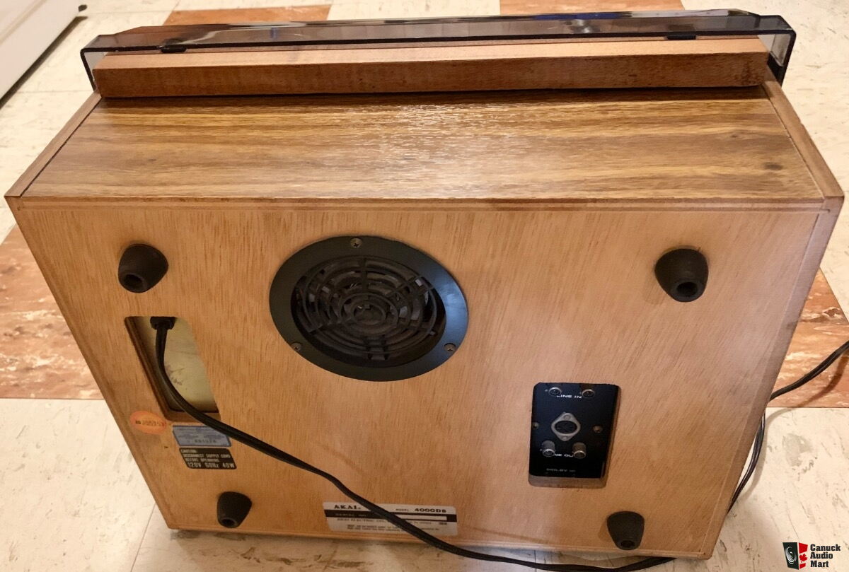 Akai 4000 DB Reel to Reel Machine Photo #5586088 - Canuck Audio Mart