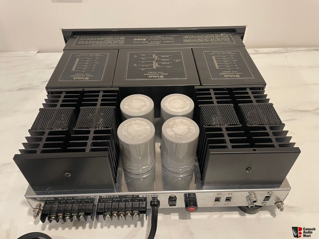 McIntosh MC2125 power amp - Excellent condition Photo #5586420 - US ...
