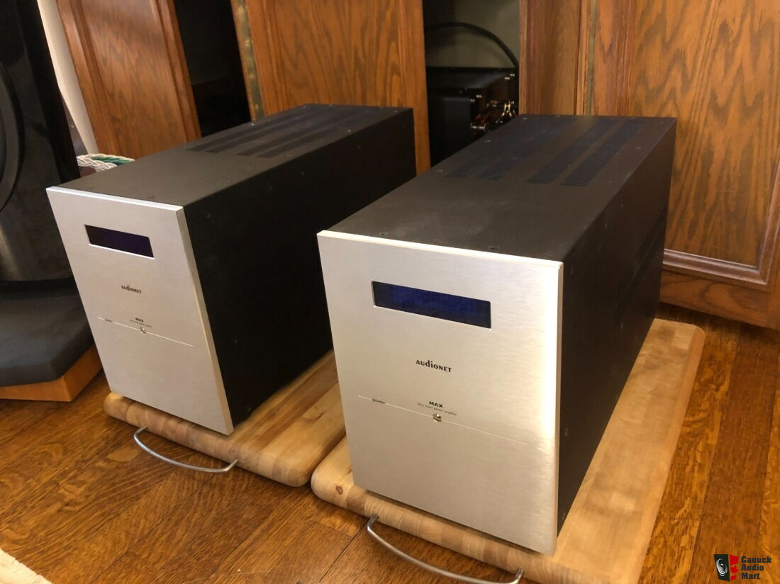 Audionet MAX monoblock power amplifiers Photo #5588395 - Canuck Audio Mart