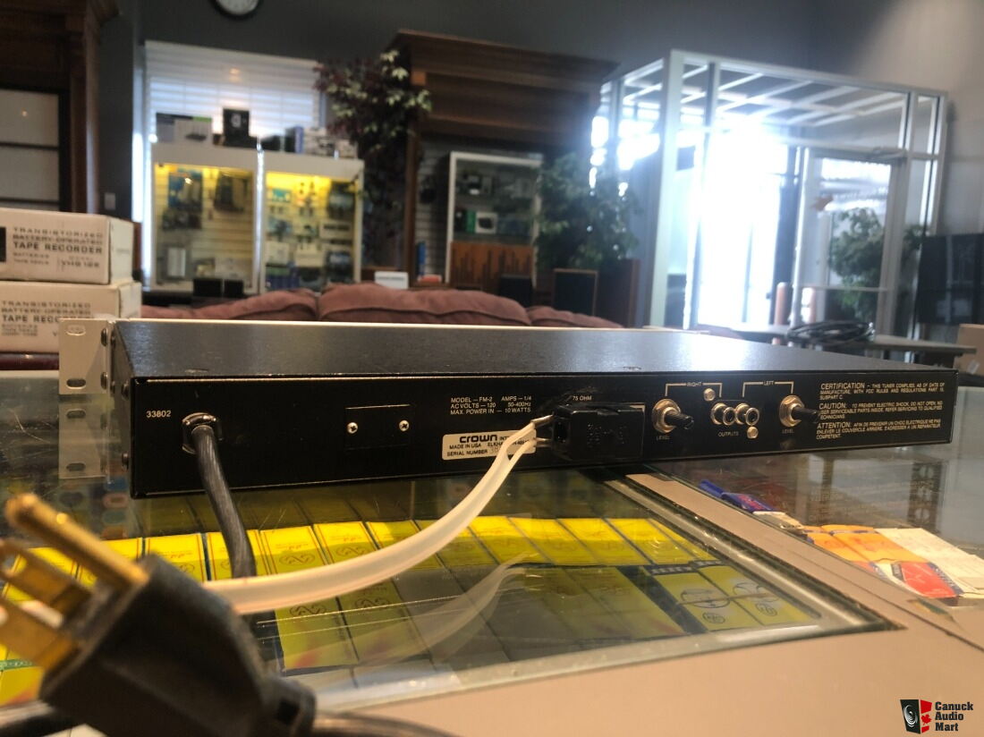 Amcron (Crown Audio) FM Two Tuner Photo #5589412 - Canuck Audio Mart