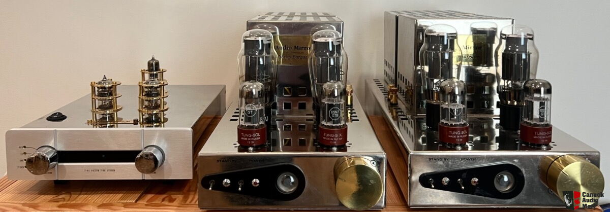 Audio Mirror Eargasm Tube Monoblocks T61 Tube Preamp Photo #5590243 ...
