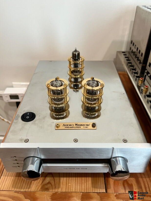 Audio Mirror Eargasm Tube Monoblocks T61 Tube Preamp Photo #5590246 ...