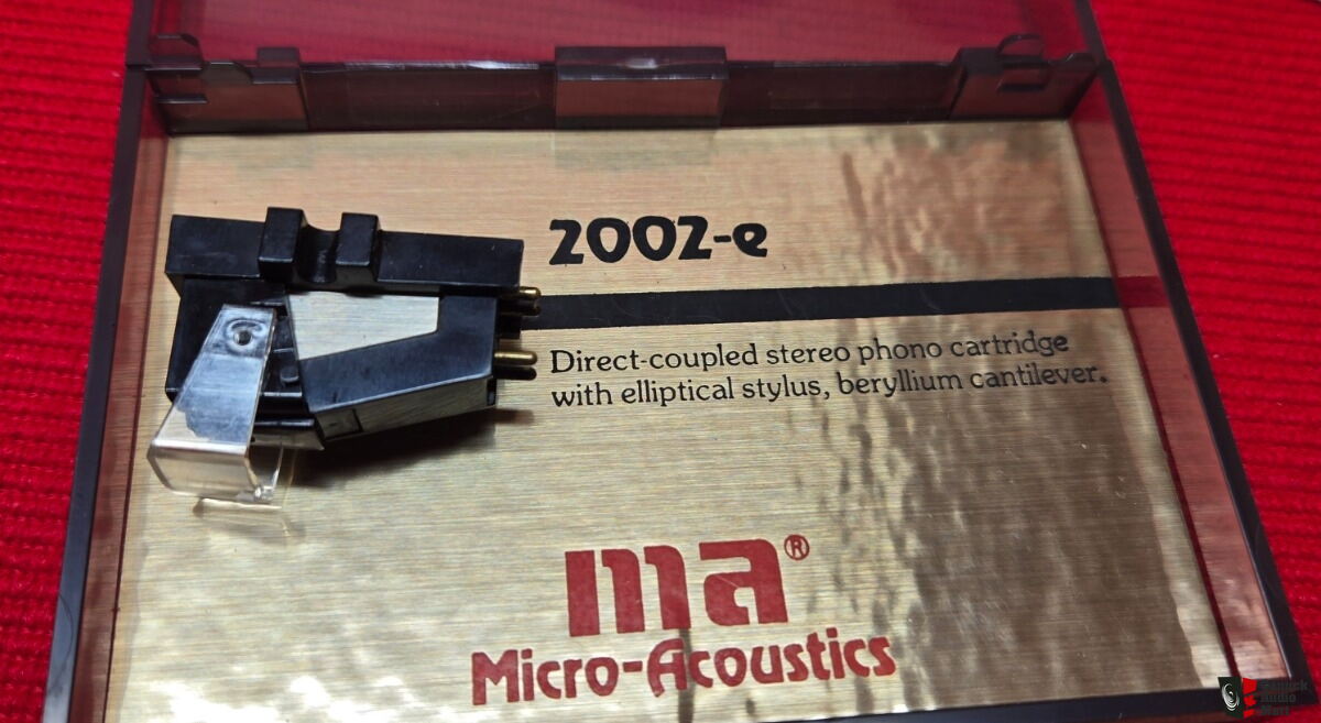 Micro Acoustics 2002e cartridge Photo #5590682 - US Audio Mart
