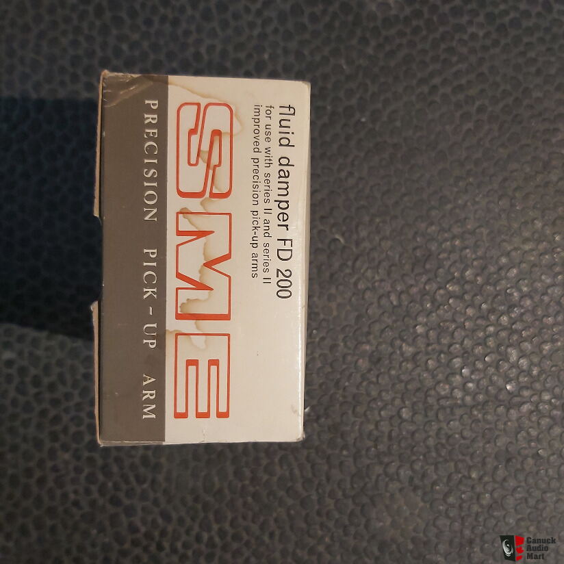 SME FD-200 fluid damper NOS for Series II tonearms Photo #5591226 ...