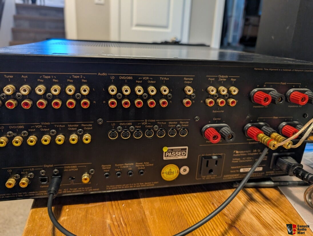 Nakamichi IA-1z DTS Integrated Amplifier, Tested and working For Sale ...