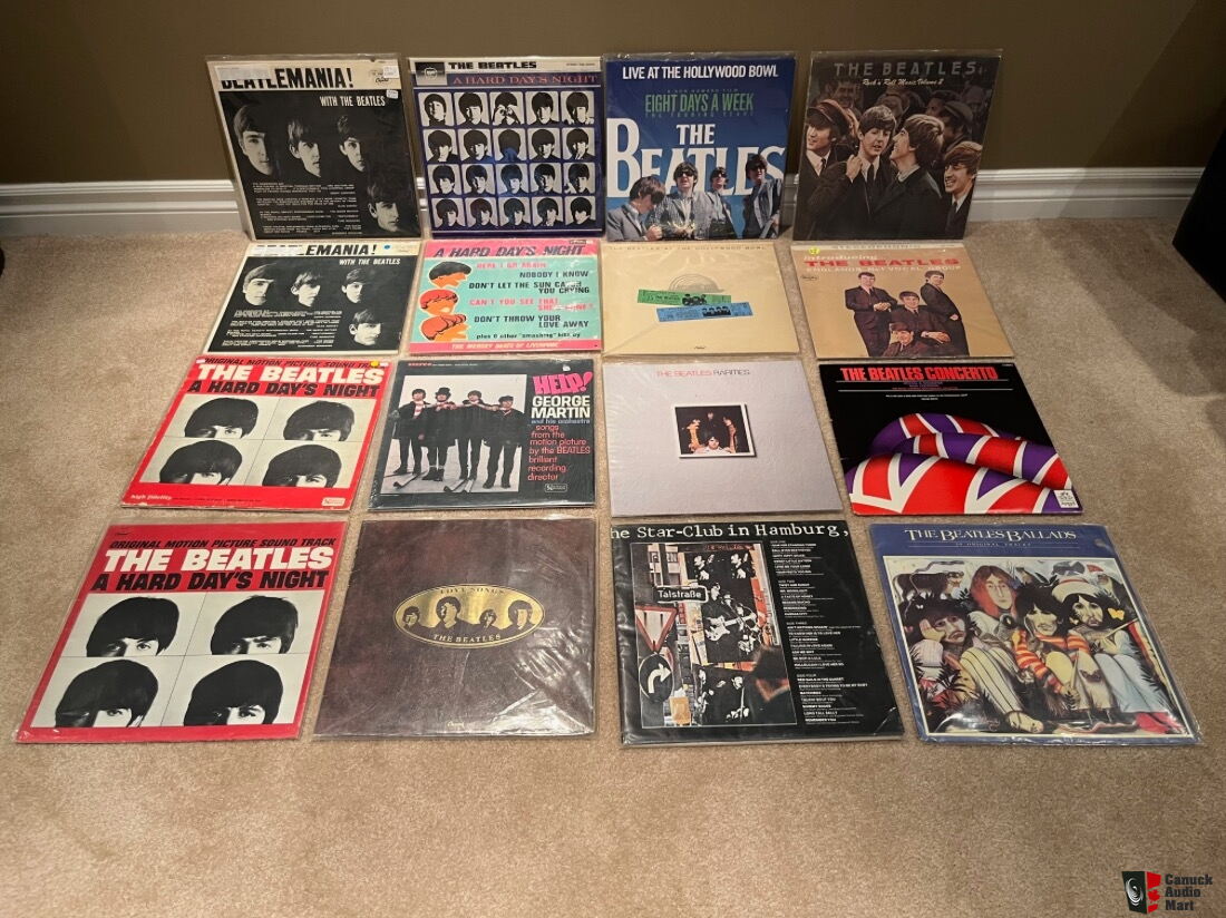 The Beatles Collection LP Vinyl Records 44 Titles 130 Total LPs Photo ...