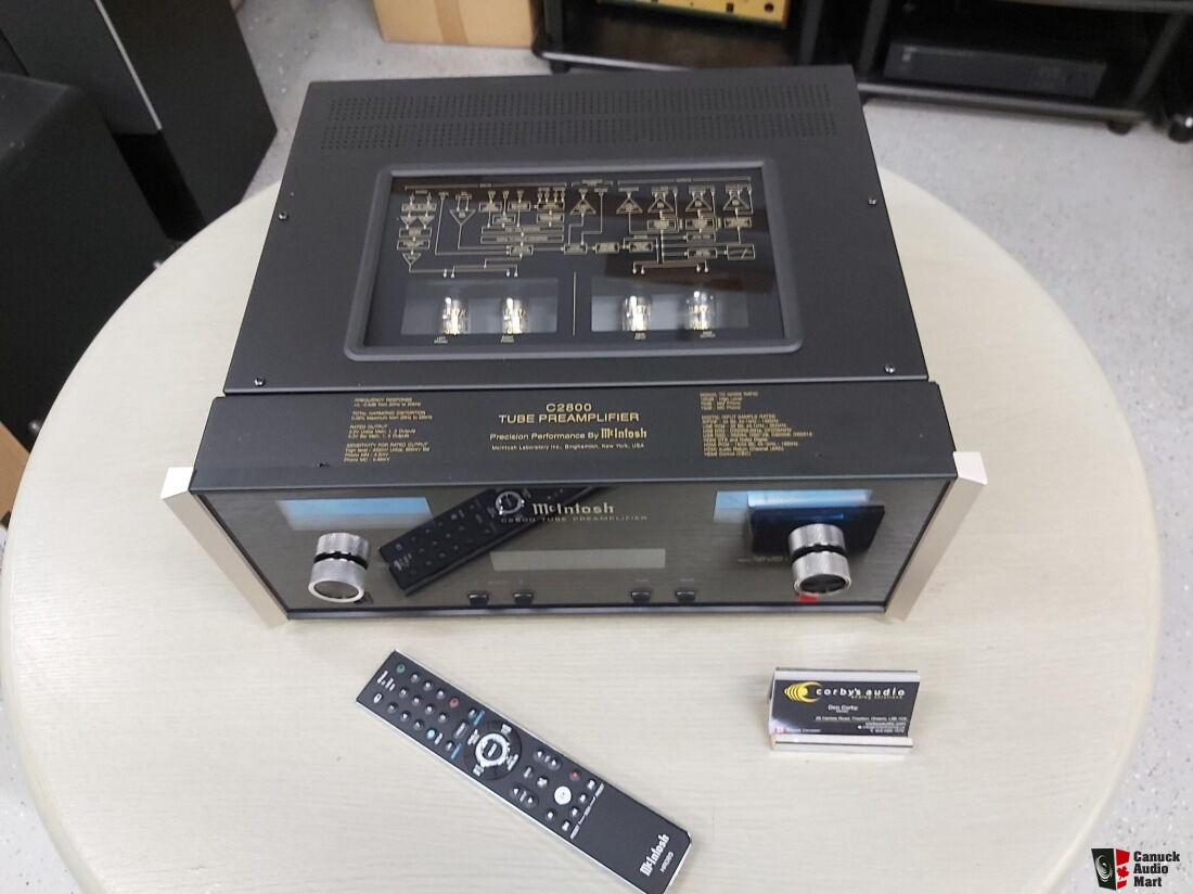 Mcintosh cC2800 pre Photo #5593378 - Canuck Audio Mart