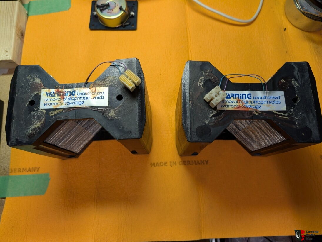 ESS AMT Tweeters - "Great Heil" working pair Photo #5594137 - Canuck ...