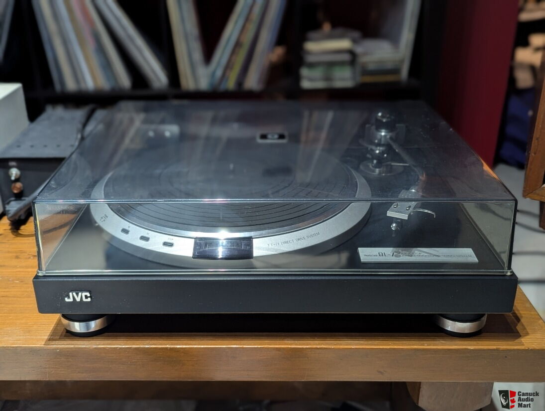 JVC QL-7 Quartz Lock direct drive turntable in excellent condition ...