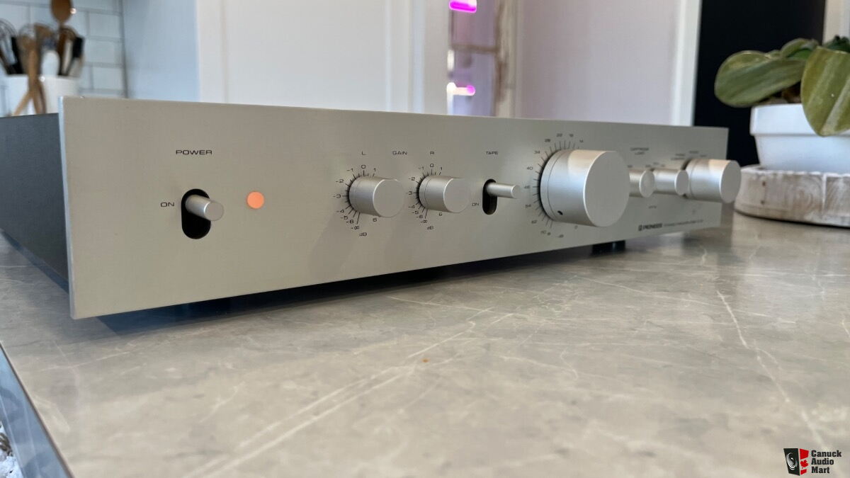 Pioneer C21 HI-FI Preamplifier,,rare and perfect working,for m22 m25 m4 ...