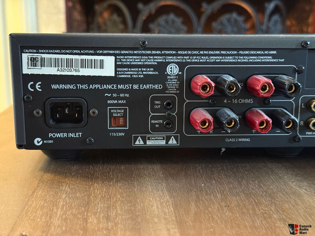 Arcam FMJ A32 Integrated Amplifier Photo #5599148 - Canuck Audio Mart