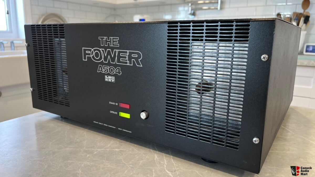 Luxman A504 class-a a/b amplifiwer very nice non smoking house,,free ...