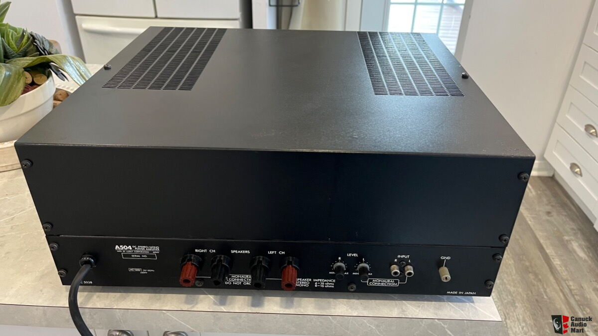 Luxman A504 class-a a/b amplifiwer very nice non smoking house,,free ...