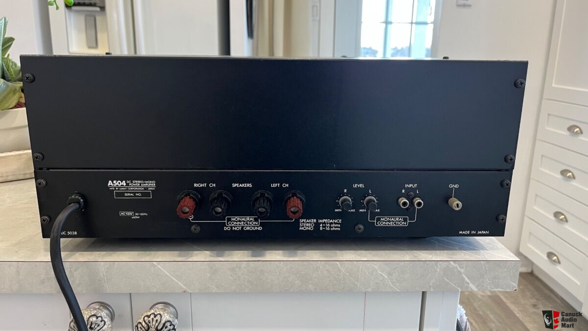 Luxman A504 class-a a/b amplifiwer very nice non smoking house,,free ...