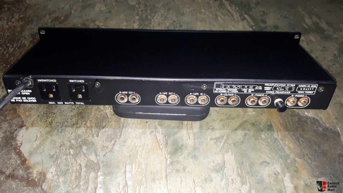 Bryston .5B preamp Photo #5602104 - Canuck Audio Mart