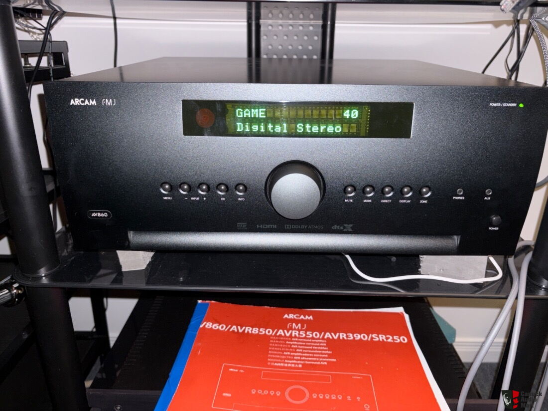 Arcam fMJ AV 860 Processor 4K Atmos DIRAC Balanced IMAX…everything ...