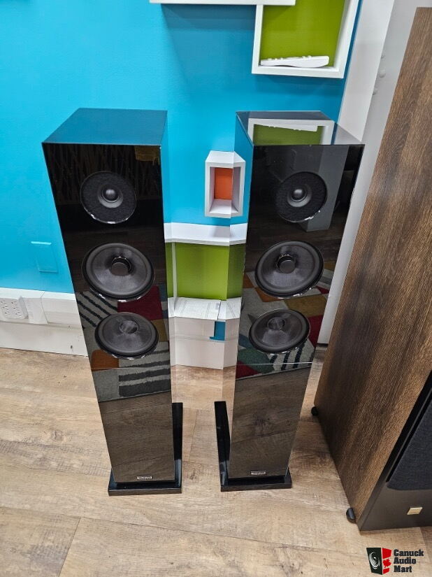 AUDIO PHYSICS Classic 15 Speakers (Black Gas.): MINT Demo; Full Wrnty ...