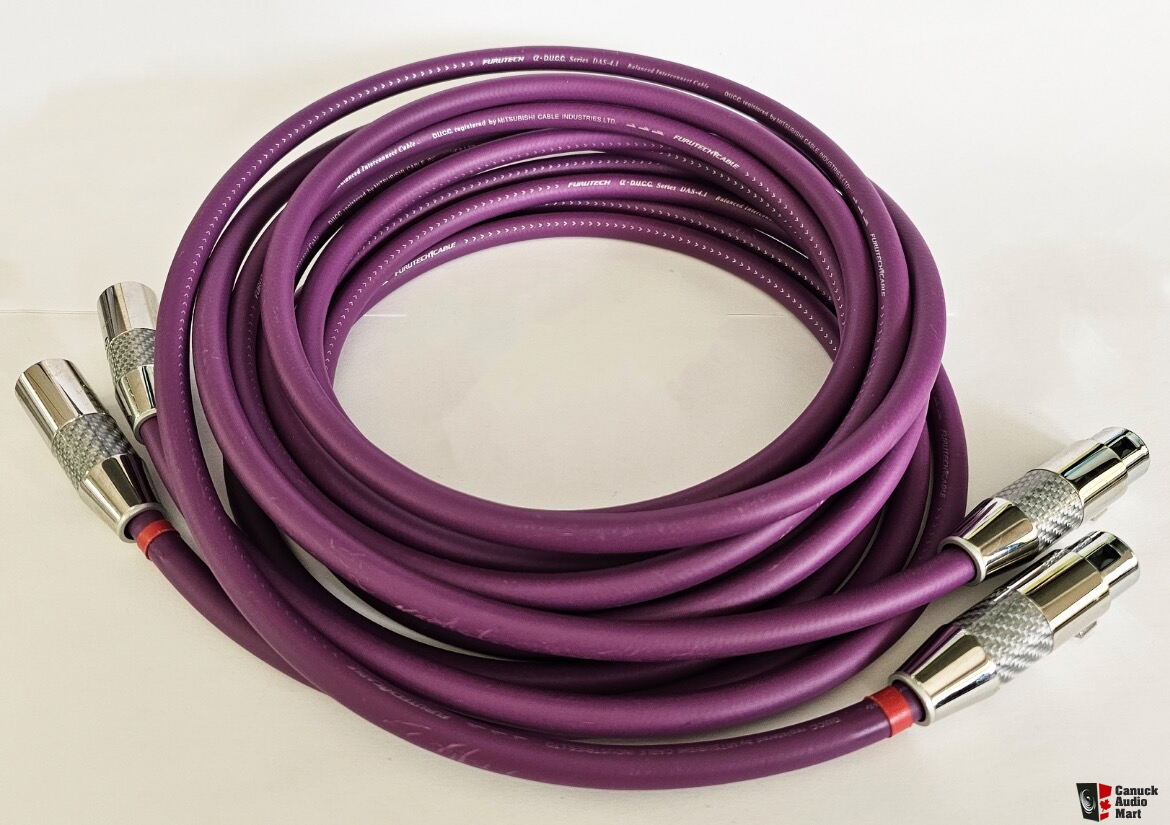 Furutech DAS-4.1 Interconnect Cables (3.5M - XLR): Excellent Trade-In ...