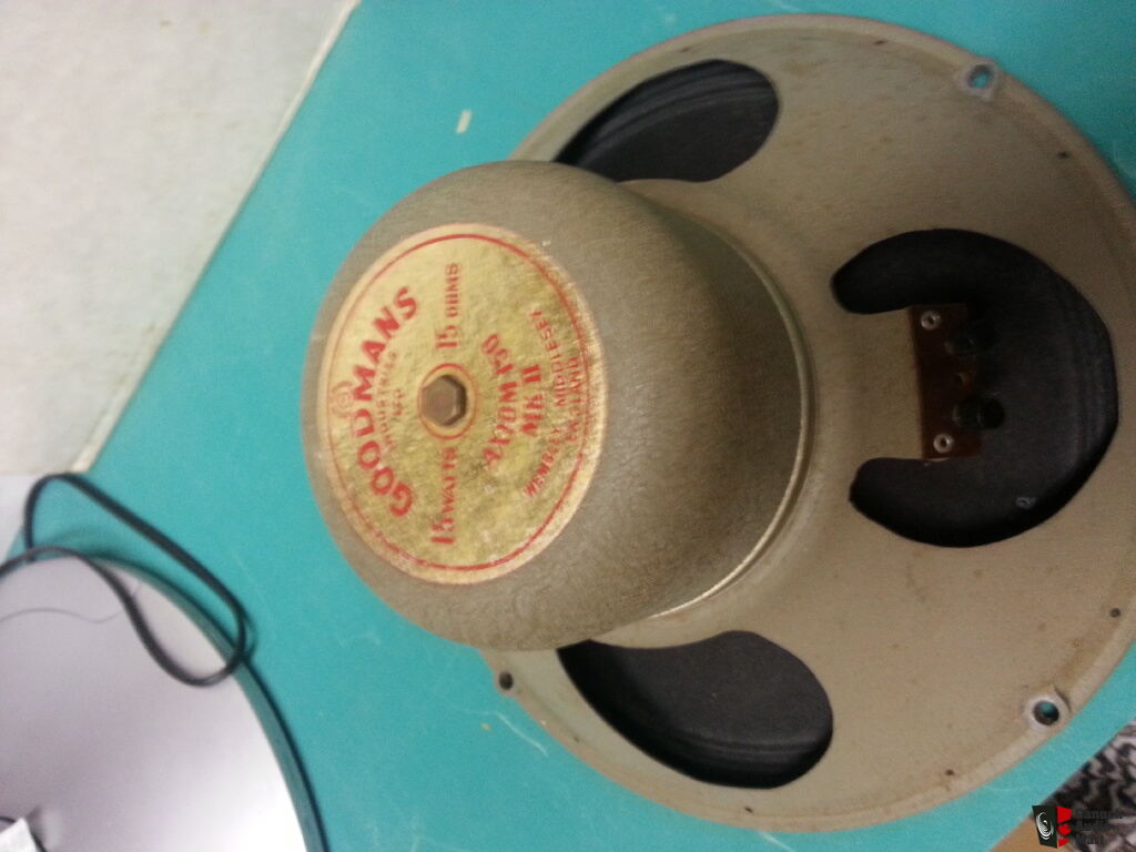Vintage "Goodman" Speaker components Photo #560957 - UK Audio Mart