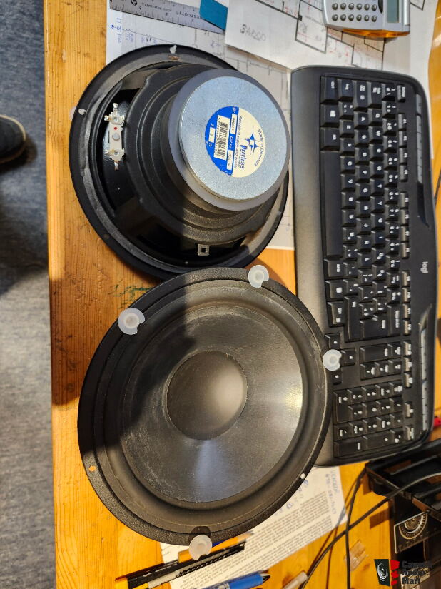 Woofer 8'' Driver Peerless 850130, 8 ohms, Pair, Never Used For Sale ...