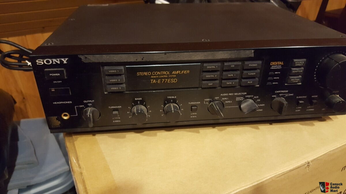 sony es pre amp ta-e77esd Photo #5610673 - Canuck Audio Mart