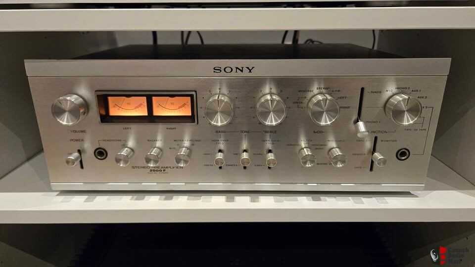 Sony TA-2000F preamp Photo #5611357 - US Audio Mart