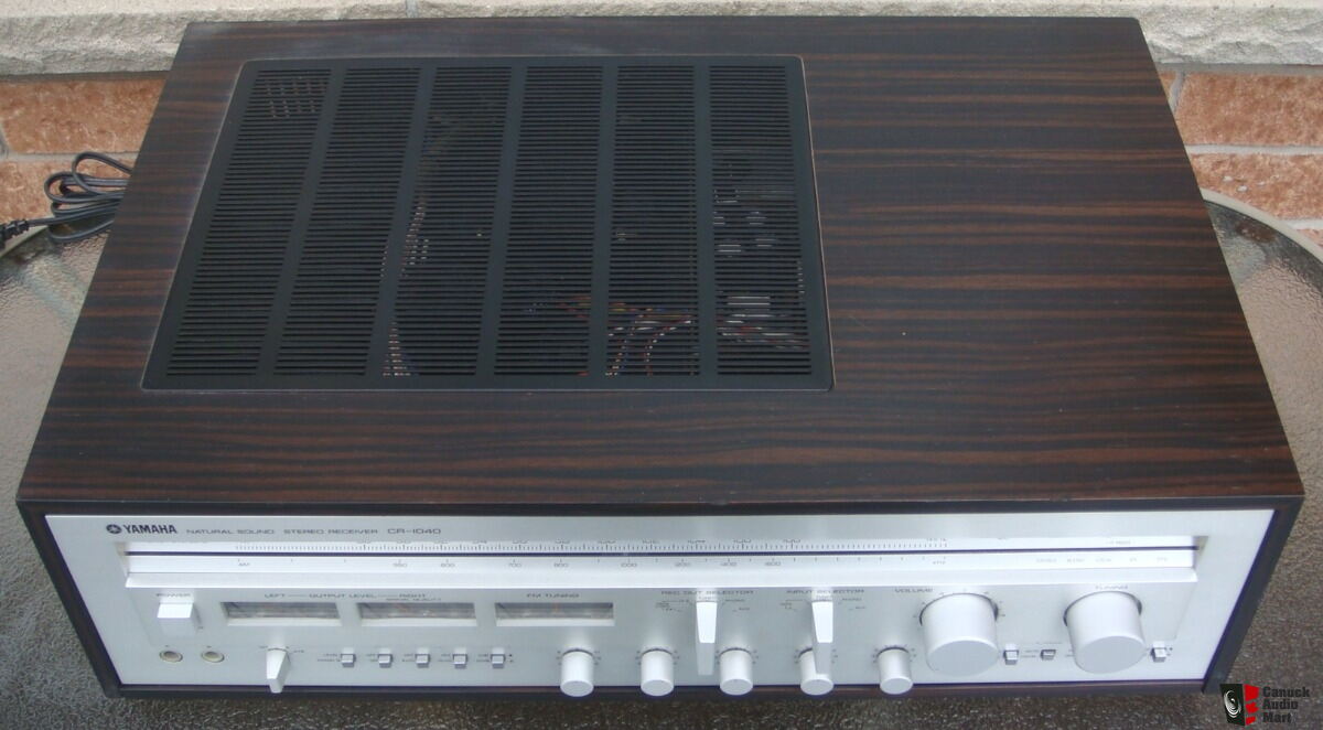 Yamaha CR-1040 Natural Sound AM/FM Stereo Receiver + Manuals (pdf ...