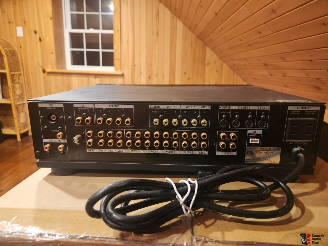 sony es pre amp ta-e77esd Photo #5612539 - Canuck Audio Mart