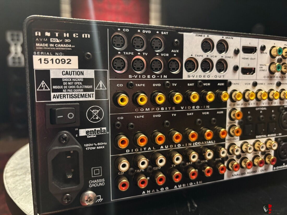 PRE-OWNED Anthem AVM 50V 7.1-channel A/V processor with Anthem Room ...