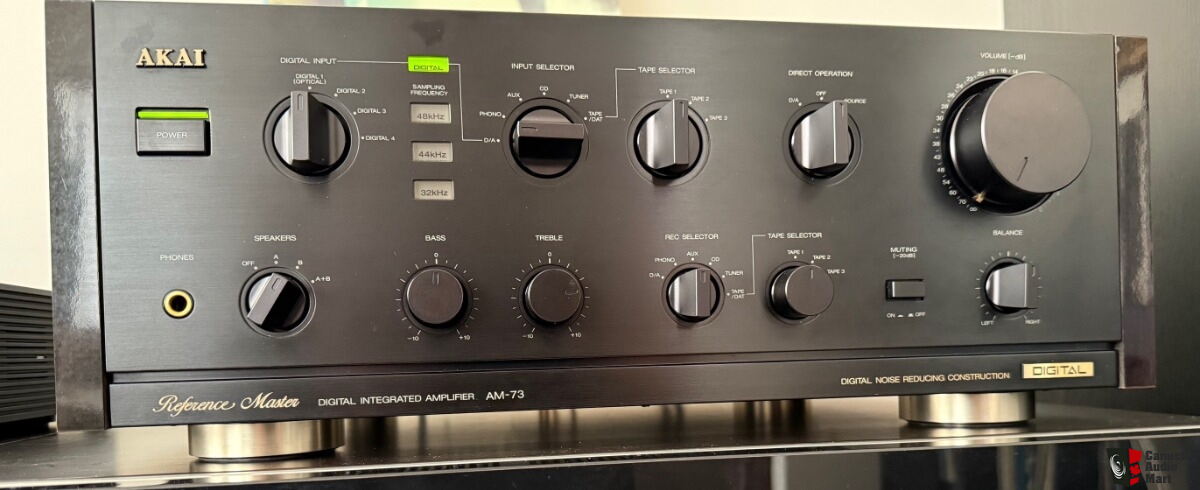 Akai AM-73 Reference Master Digital Integrated Amplifier Photo #5619204 ...