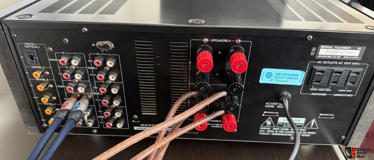 Akai AM-73 Reference Master Digital Integrated Amplifier Photo #5619211 ...
