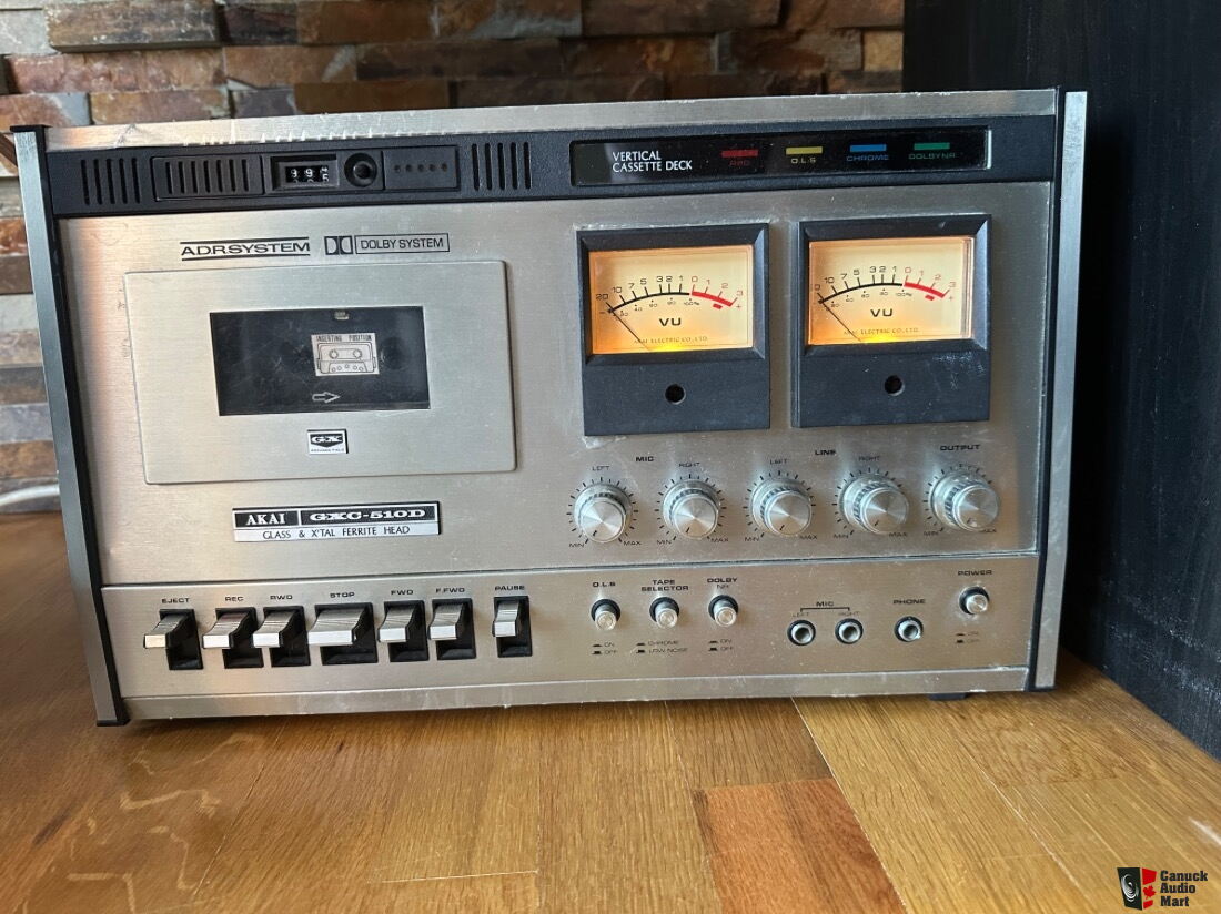 Akai GXC-510D Cassette Deck - Powers On For Sale Or Trade - US Audio Mart