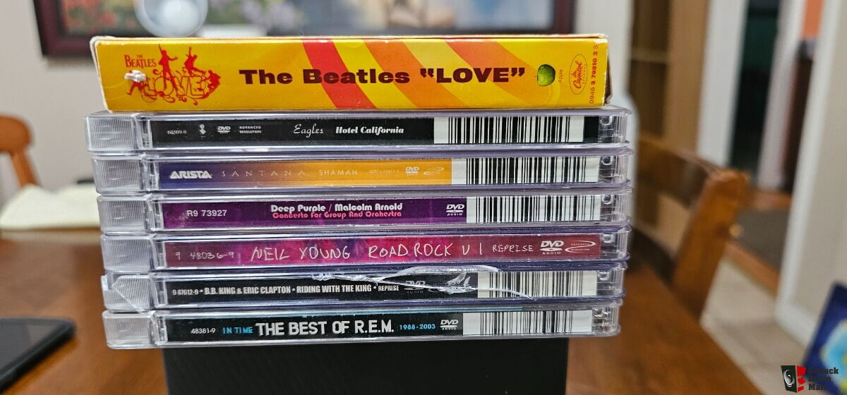 Selling Lot of DVD Audio Discs Photo #5619652 - Canuck Audio Mart