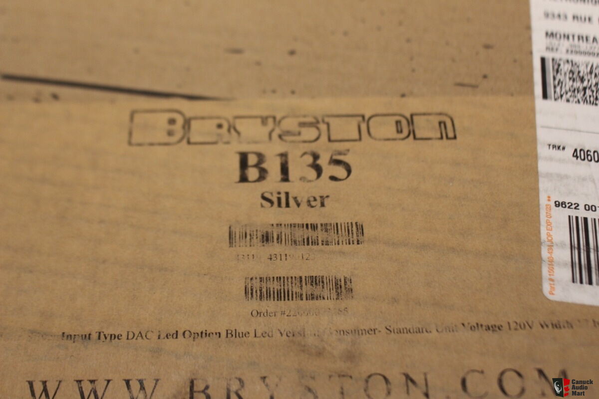 Bryston , B135 Cubed with onboard DAC Photo #5620413 - Canuck Audio Mart