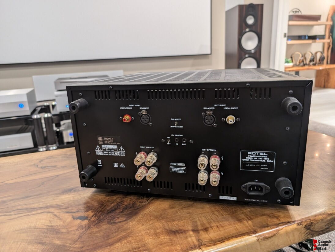 Rotel RB-1590 2 Channel Power Amplifier Photo #5621761 - Canuck Audio Mart