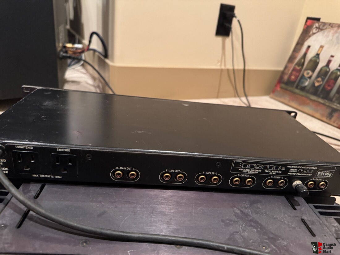 Package - Bryston Point 5B (.5B) Preamp & Bryston 4B Power Amp For Sale ...