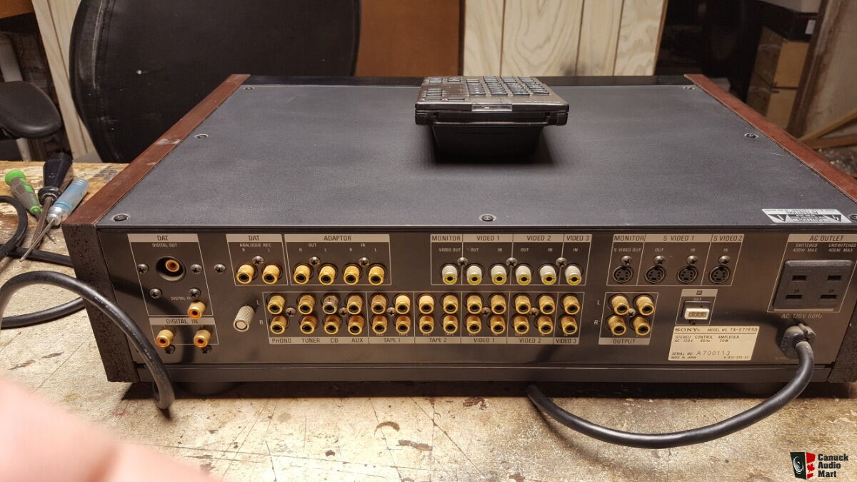 sony es pre amp ta-e77esd Photo #5624859 - Canuck Audio Mart