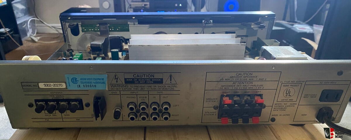 Harmon Kardon hk385i ULTRAWIDEBAND LINEAR PHASE Receiver Photo #5628253 ...