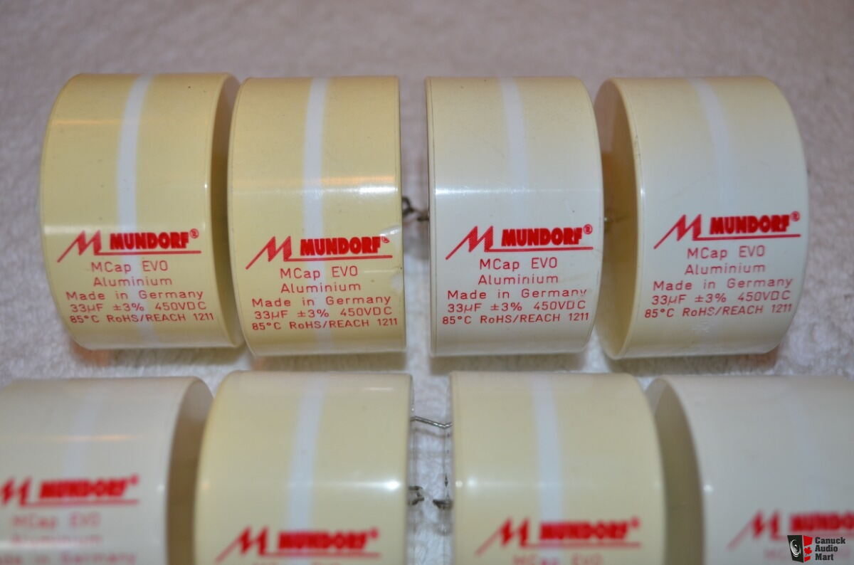 MUNDROF CAPACITORS LOT Top Quality Crossover Capacitors Mundorf Mcap ...