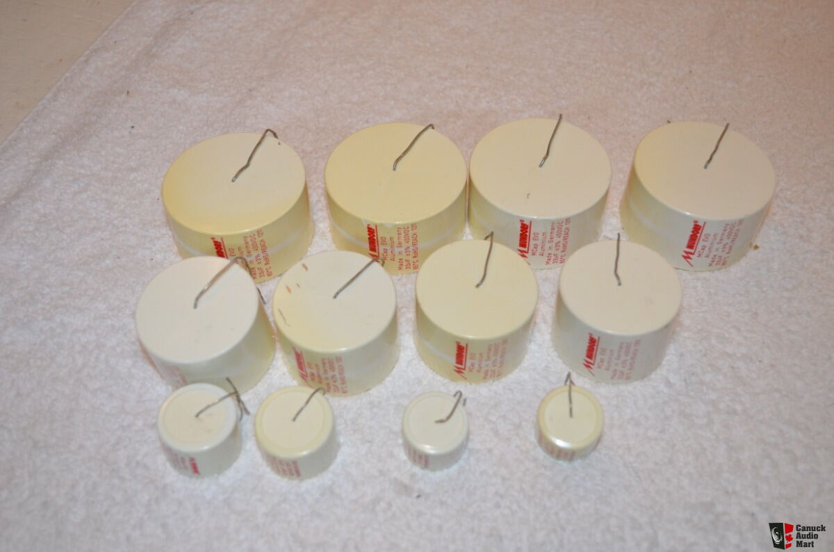 MUNDROF CAPACITORS LOT Top Quality Crossover Capacitors Mundorf Mcap ...