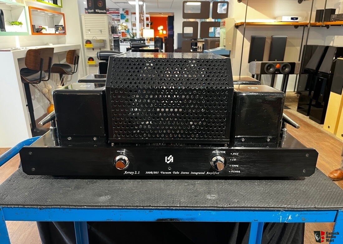 JAS ARRAY 2.1 Int Amp (w/National Union 805 Tubes): EXCELLENT Trade-In ...