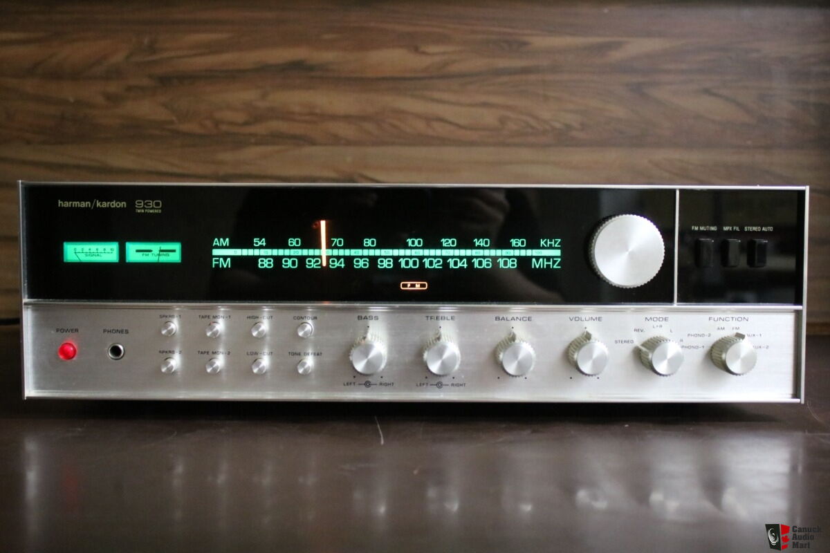 Harman Kardon 930 Twin Power Receiver For Sale - Canuck Audio Mart