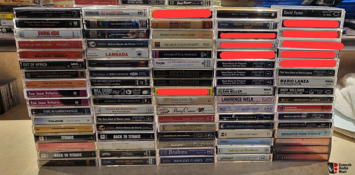 Over 300 Cassettes tapes available all Genres Photo #5632246 - Canuck ...